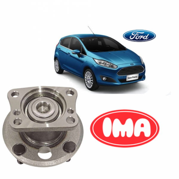 Cubo de Roda Tras. c/ Rol. Fiesta Sedan Hatch s/abs 11/13