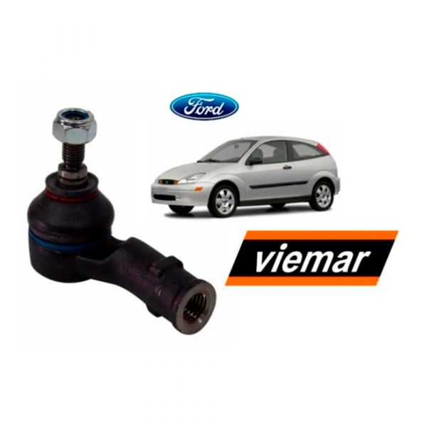 Terminal Direção (Esq) - Ford Focus Hidráulico 00/05